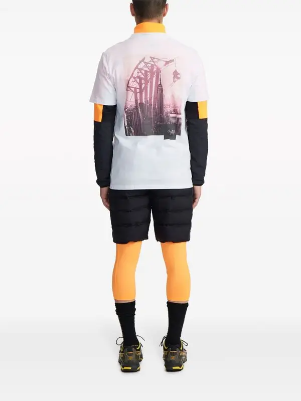 Aztech Mountain Horizon Graphic-print Cotton T-shirt