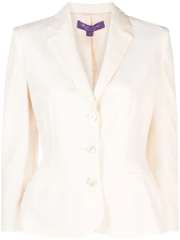 Ralph Lauren Elitsa Twill Blazer - Neutrals