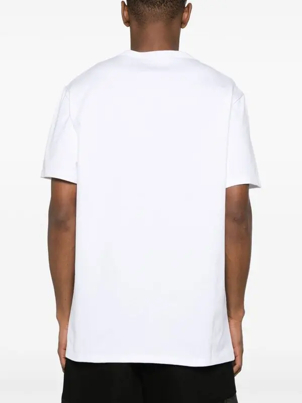 Alexander McQueen Embroidered-logo Cotton T-shirt