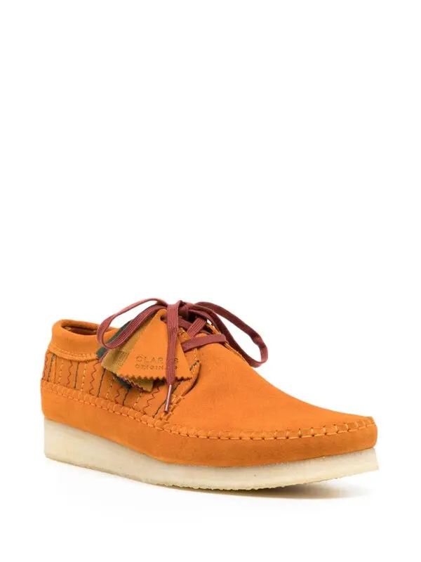 Clarks Weaver Suede Lace-up Shoes
