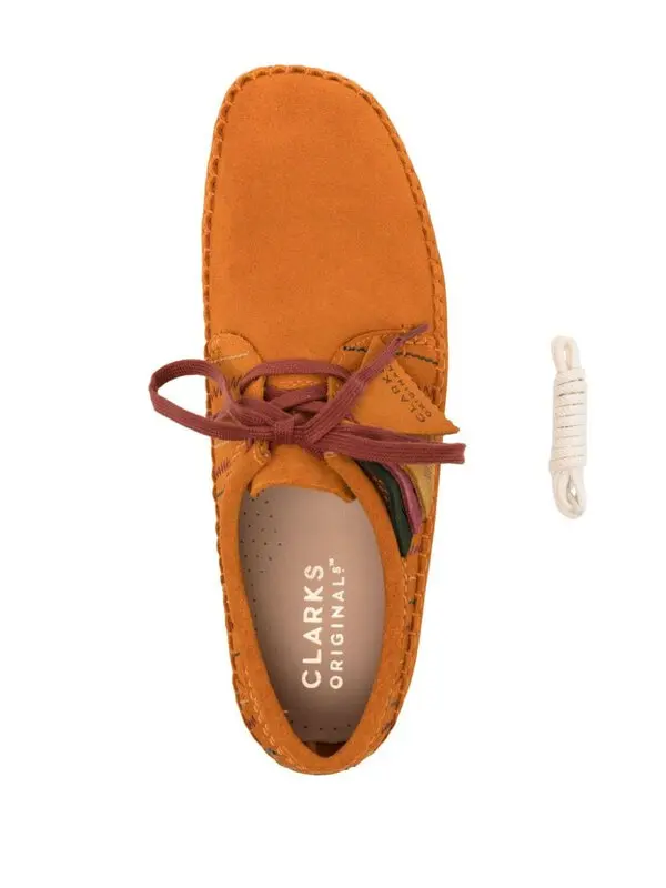Clarks Weaver Suede Lace-up Shoes