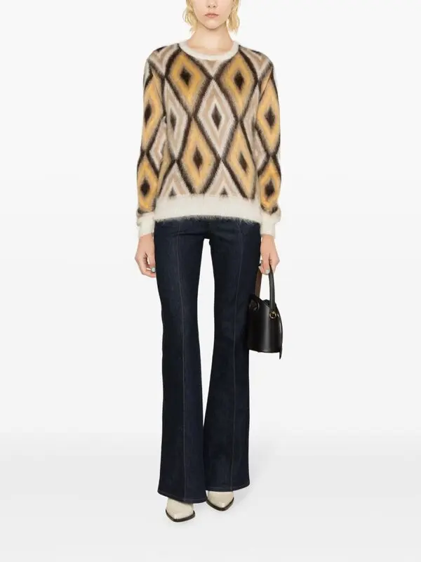 Etro Diamond-jacquard Jumper