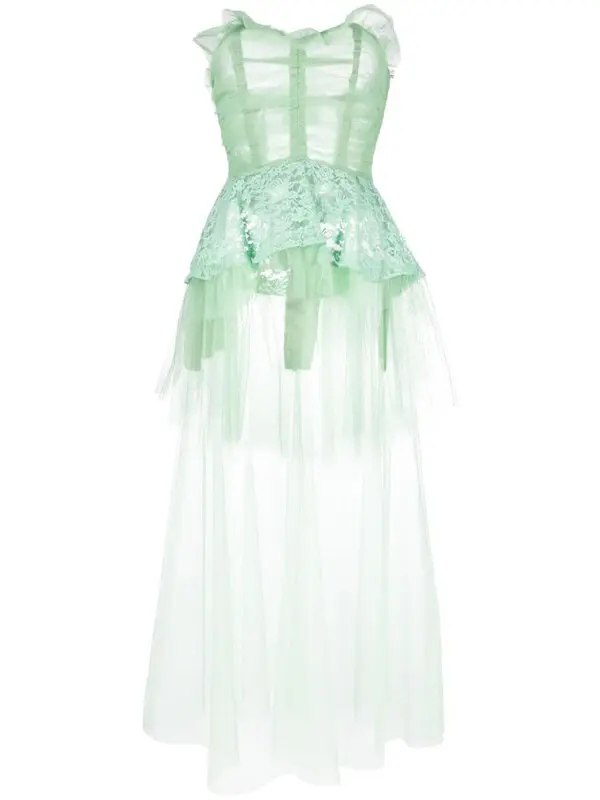 MAISON MARGIELA Tulle Corset Dress