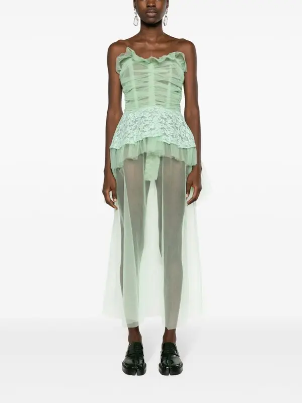MAISON MARGIELA Tulle Corset Dress