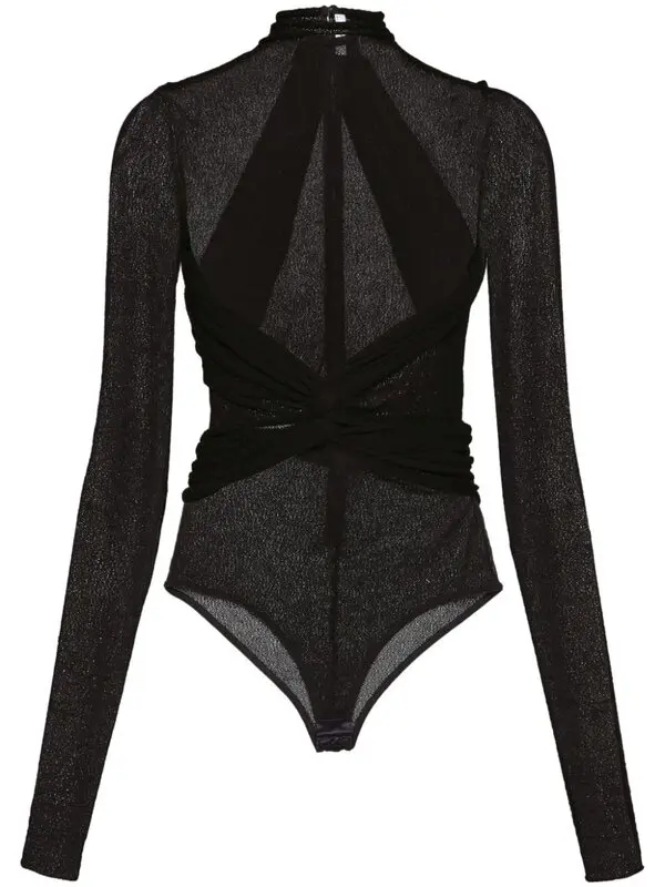 FERRAGAMO High-neck Bodysuit