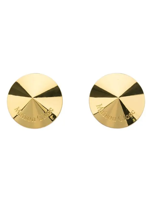 MAISON CLOSE Logo-engraved Metal Nipple Covers - Gold