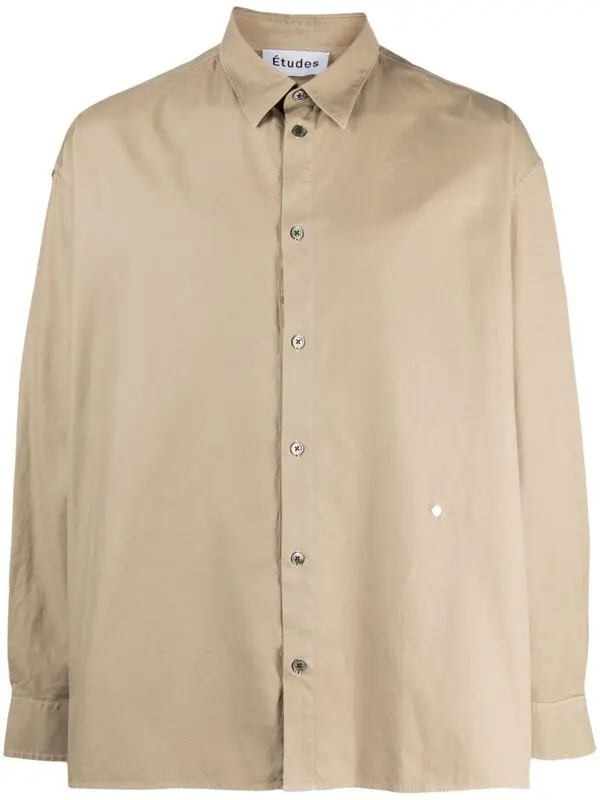 Études Studio Destroyed Illusion Cotton Shirt