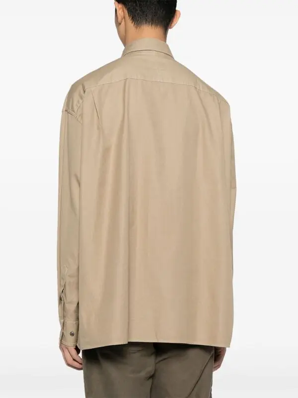 Études Studio Destroyed Illusion Cotton Shirt