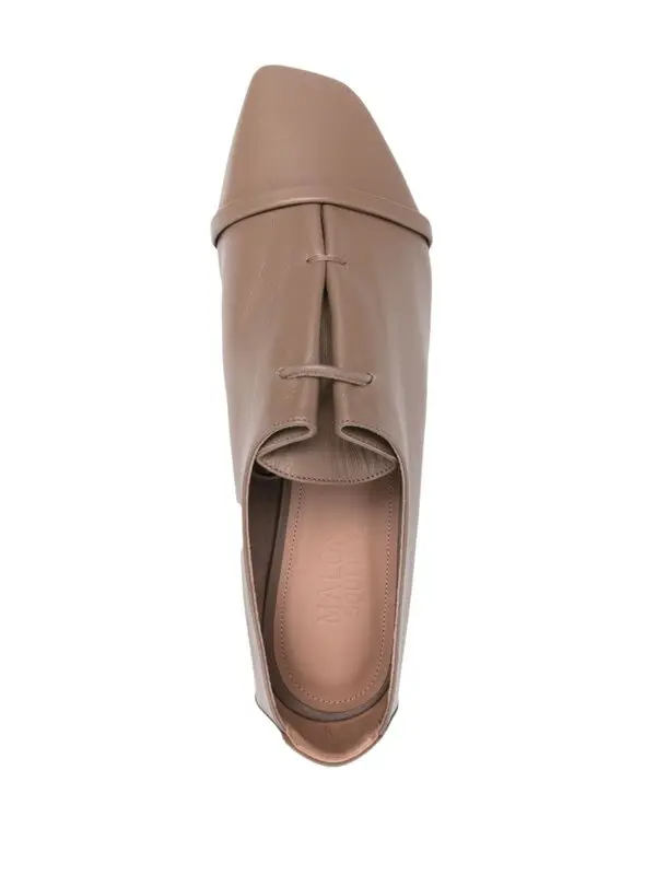 MALONE SOULIERS Leather Oxford Shoes - Neutrals