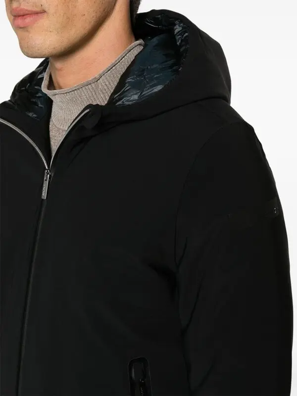 RRD Logo-embossed Hooded Down Jacket