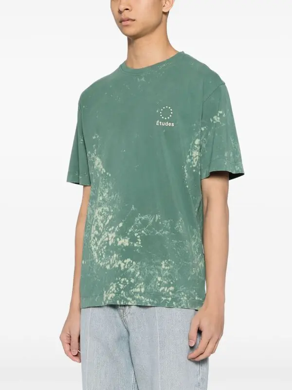 ÉTUDES STUDIO Bleached-effect Organic Cotton T-shirt