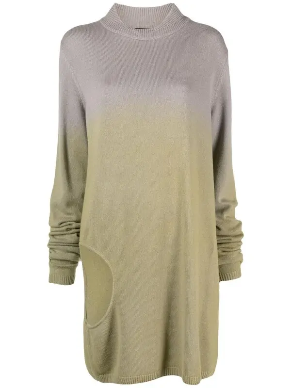 MONCLER + RICK OWENS Subhuman Cut-out Jumper