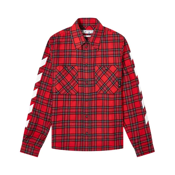 Off-White Diag Flannel Shirt 'samba