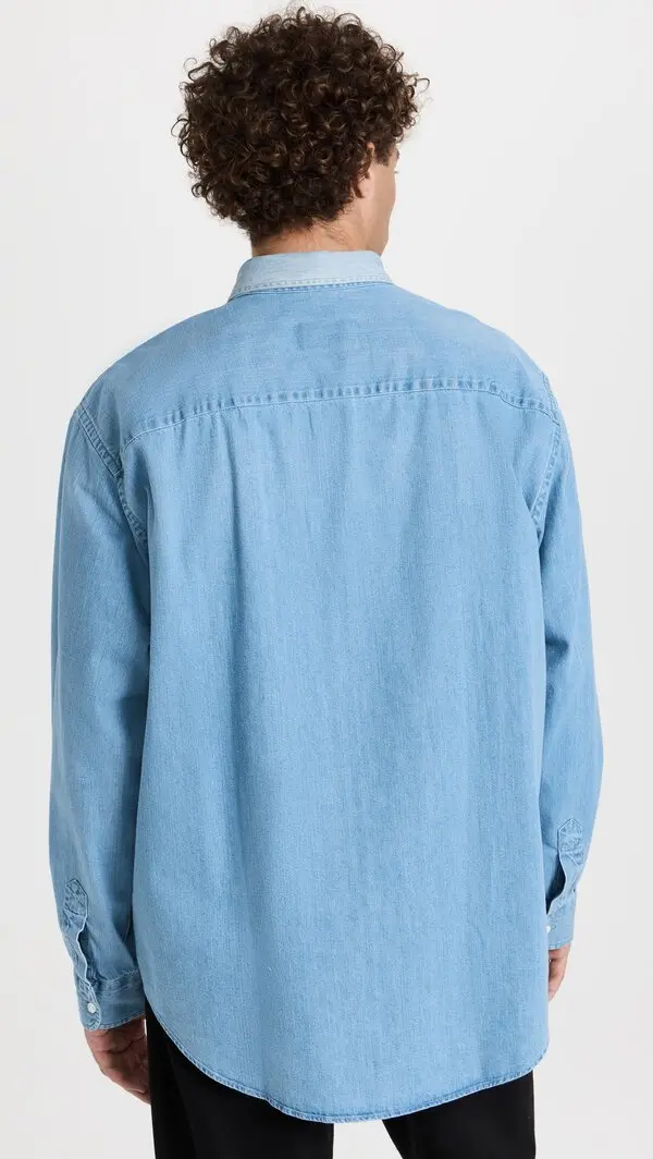 Ami Denim Shirt - Used Blue/480