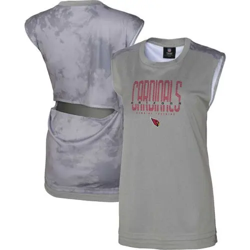 OUTERSTUFF Arizona Cardinals No Sweat Tank Top - Gray