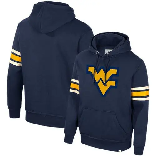 COLOSSEUM West Virginia Mountaineers Pullover Hoodie - Navy