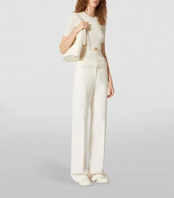 Valentino Garavani Wool Belted Sweater