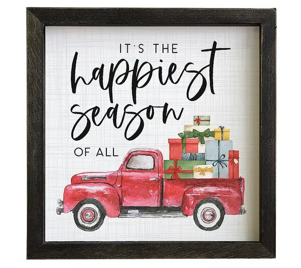 SINCERE SURROUNDINGS 10' Happiest Season Truck Ustic Frame - One-color