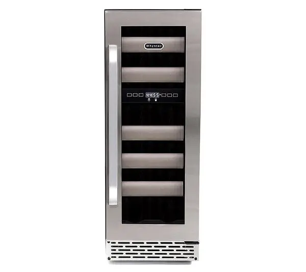 WHYNTER 17-bottle Seamless Door Dual-zone Wine Efrigerator - One-color