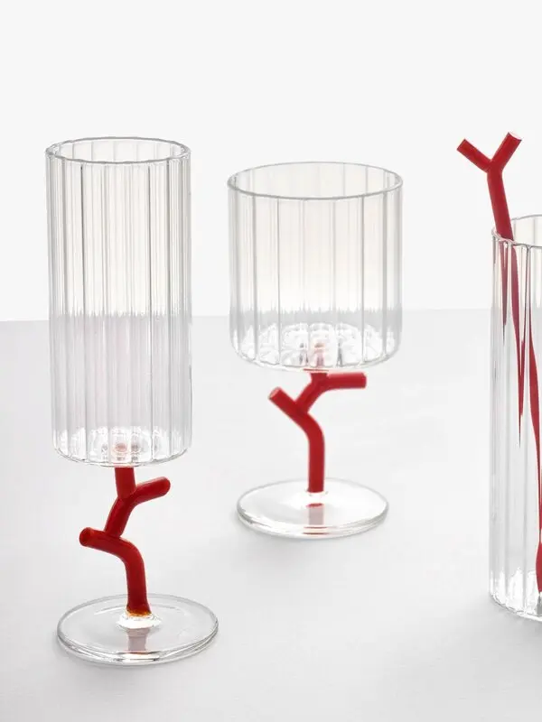 ICHENDORF MILANO Amaranta Glass Flutes
