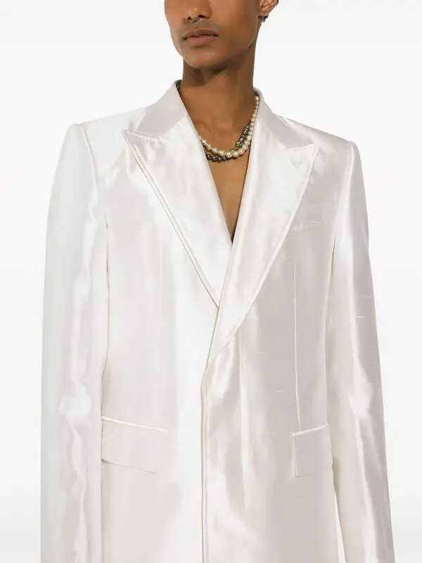 Dolce & Gabbana Single-breasted Silk Blazer