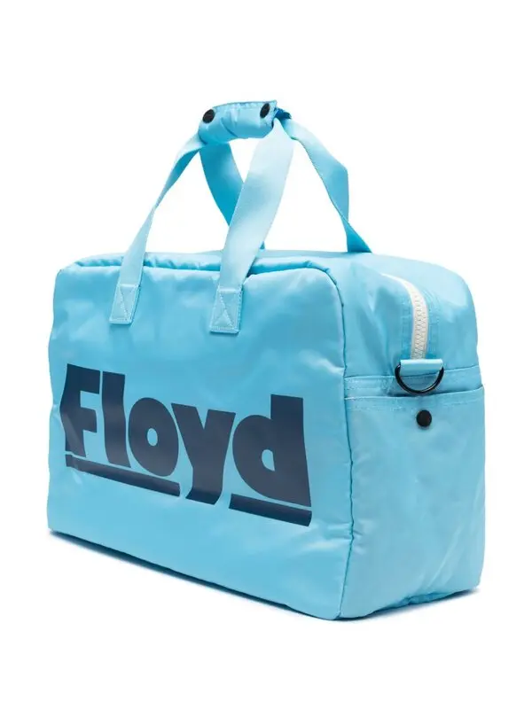 FLOYD Logo-print Zip-fastening Holdall - Blue