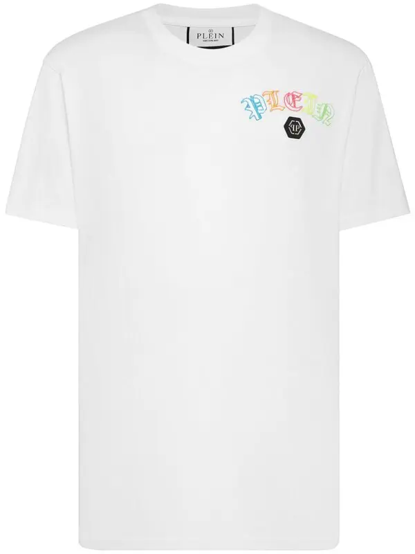 Philipp Plein Gothic Plein Cotton T-shirt