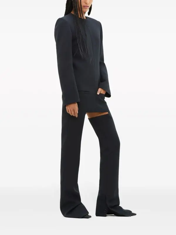 COURREGES Chaps Twill Jumpsuit