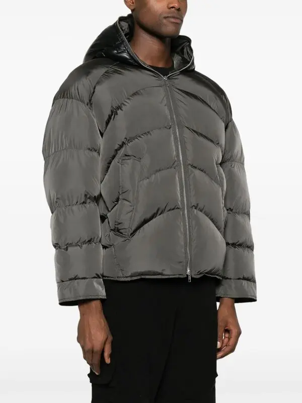 Random Identities Hooded Padded Jacket