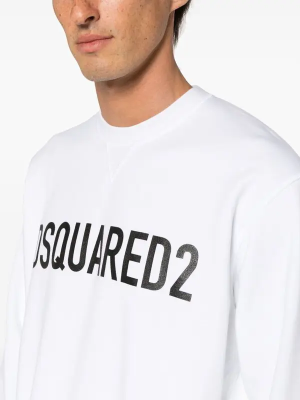 Dsquared2 Logo-print Cotton Sweatshirt