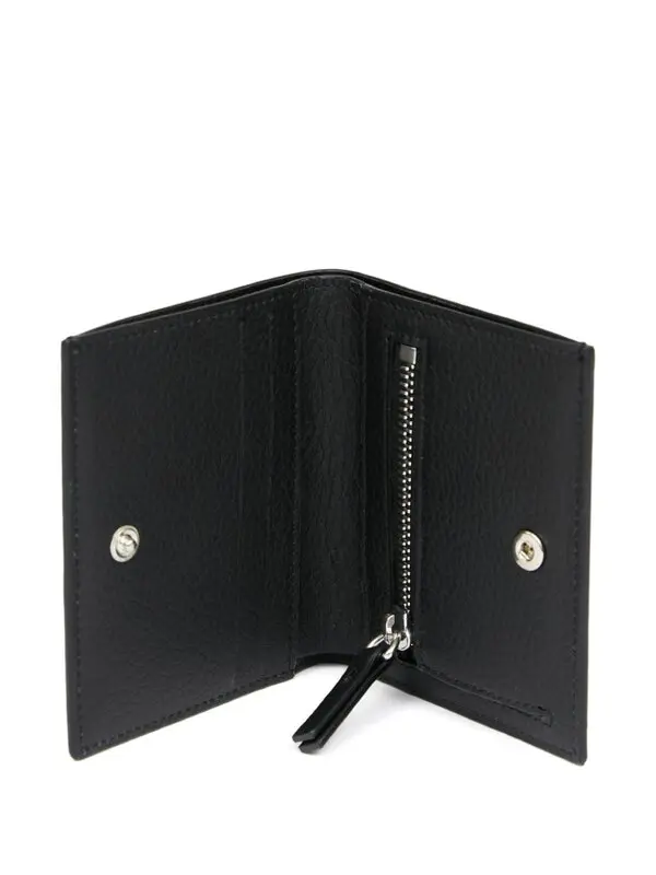 MAISON MARGIELA Numeric Bi-fold Leather Wallet - Black