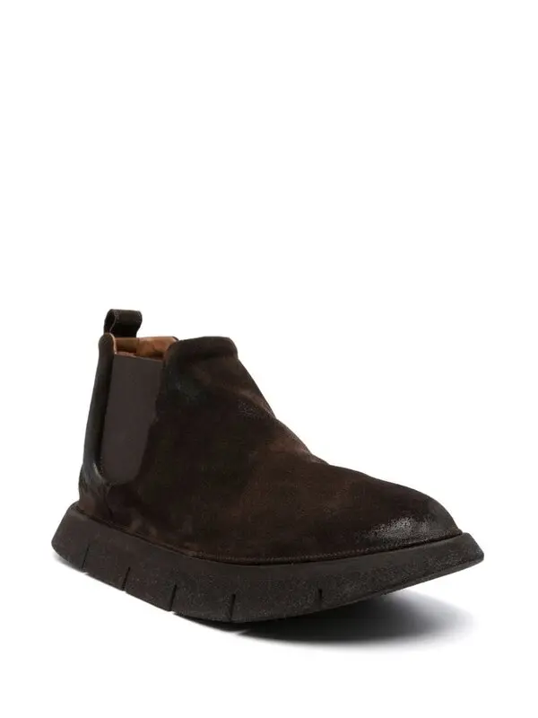 Marsèll Intagliata Suede Boots - Brown