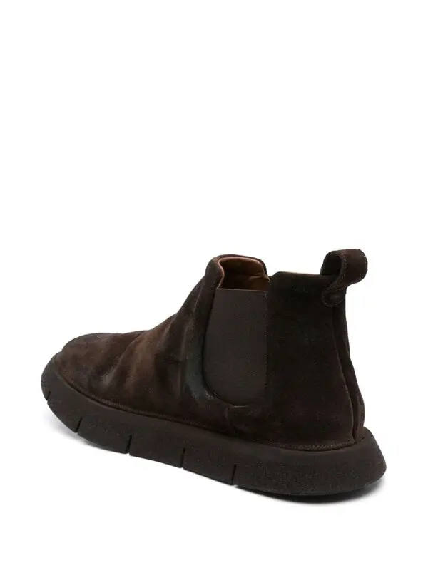 Marsèll Intagliata Suede Boots - Brown