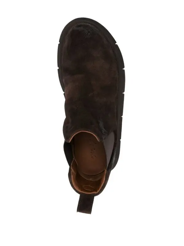 Marsèll Intagliata Suede Boots - Brown