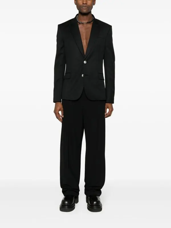 Balmain Single-breasted Wool Blazer