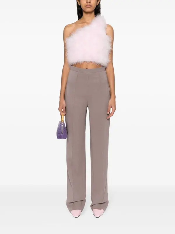 STYLAND High-waisted Straight-leg Trousers