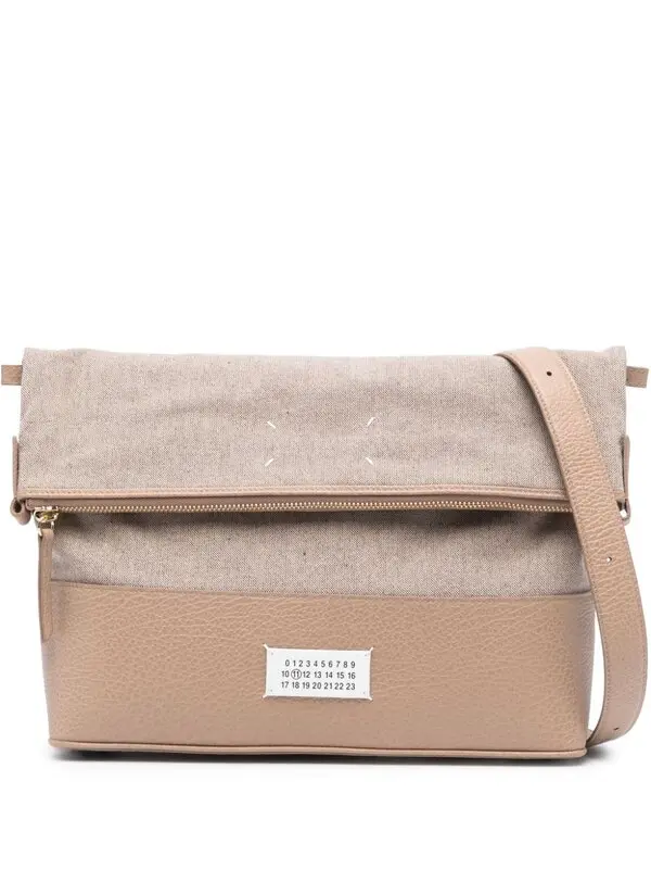 MAISON MARGIELA 5ac Foldable Shoulder Bag - Neutrals