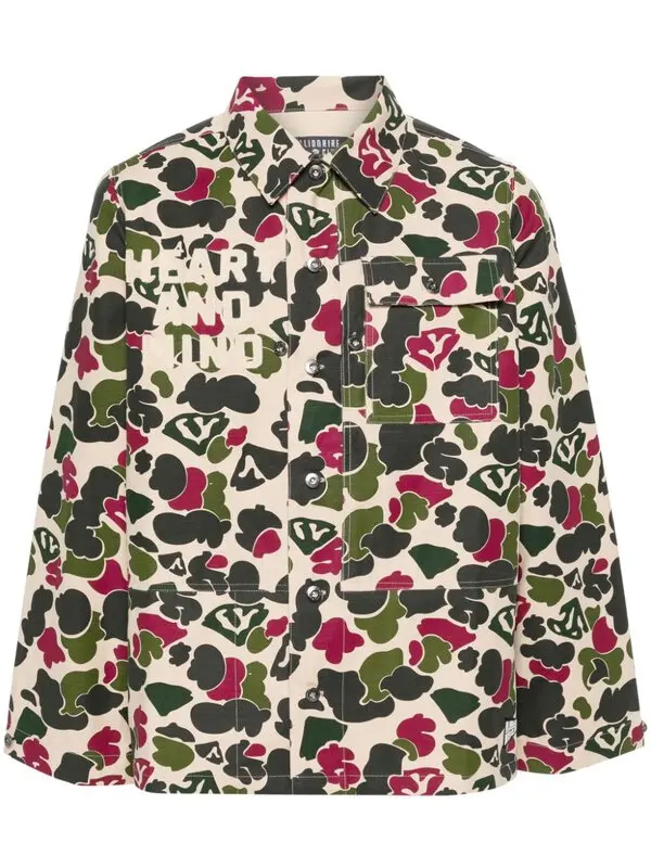 BILLIONAIRE BOYS CLUB Duck Camo Cotton Jacket