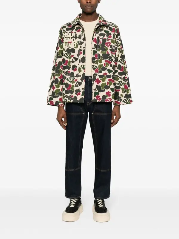 BILLIONAIRE BOYS CLUB Duck Camo Cotton Jacket