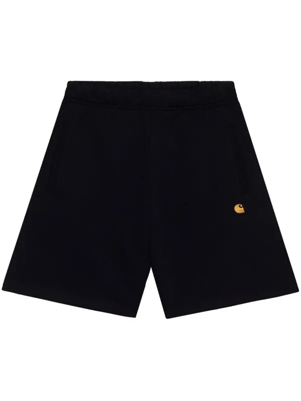Carhartt Work In Progress Logo-embroidered Shorts - Black