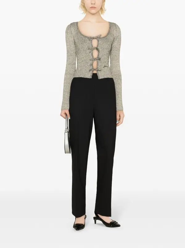 GANNI Mid-rise Tailored Trousers