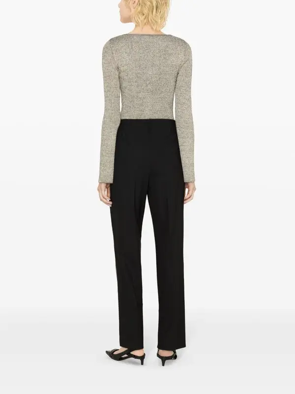 GANNI Mid-rise Tailored Trousers