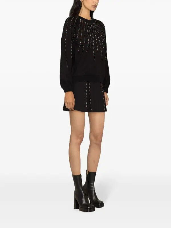 NISSA Stud-embellished Jumper
