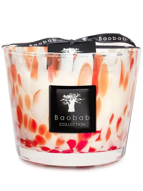 BAOBAB COLLECTION Pearls Coral Scented Candle - Orange