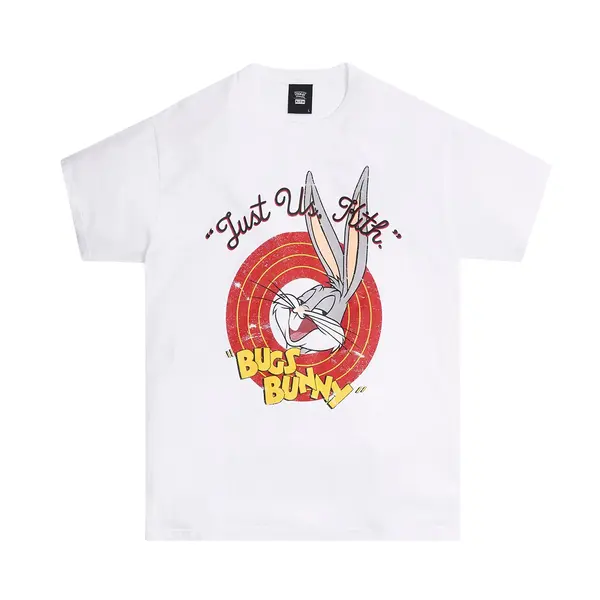 Kith X Looney Tunes Bugs Vintage Tee - White