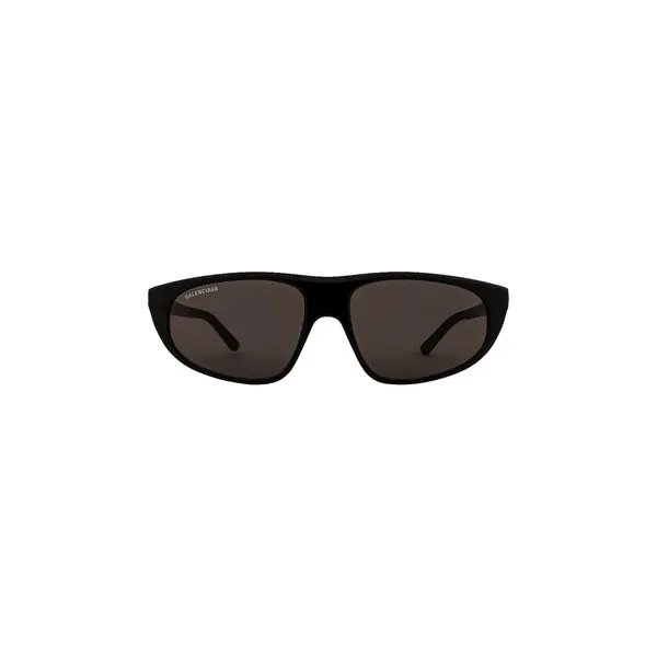 Balenciaga Acetate Square Frame Sunglasses - Black