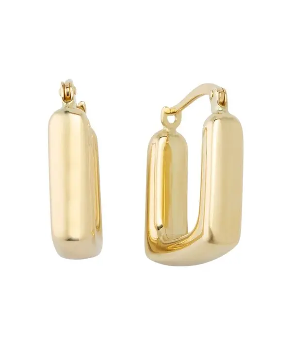 V.BELLAN - 14K Yellow Gold Hoop Earrings