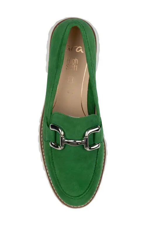 ARA Kiana Lug Sole Loafer - Grass