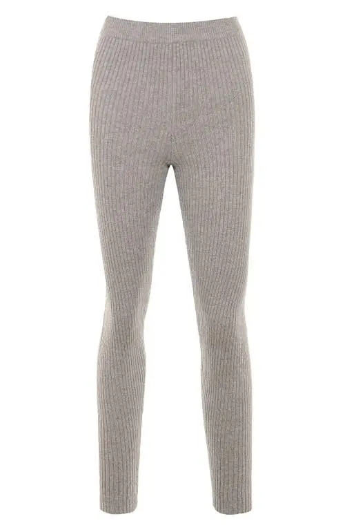 House Of Cb Rosmina Sweater Knit Wool Rib Leggings