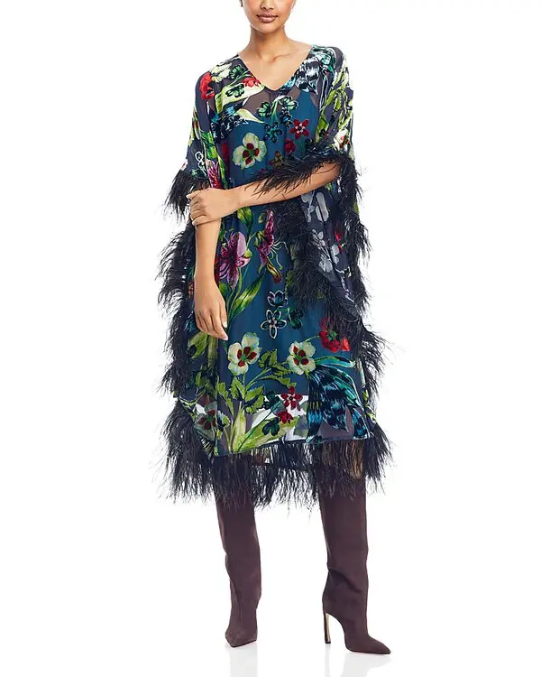 Johnny Was Maple Caftan Dress In Multi - 58% Off | Editorialist